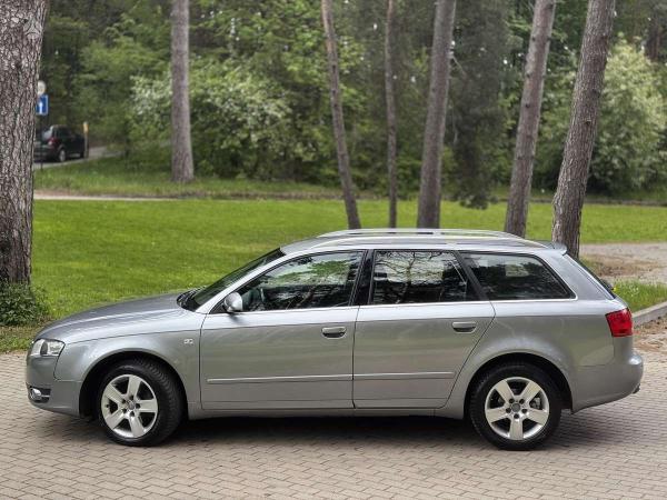 Grey Audi A4 2007 in Vilnius, with an engine capacity of 2.00 L and mileage of 279 thousand km for 1900 €, photo 4 on AUTOMOTO.COM.LV