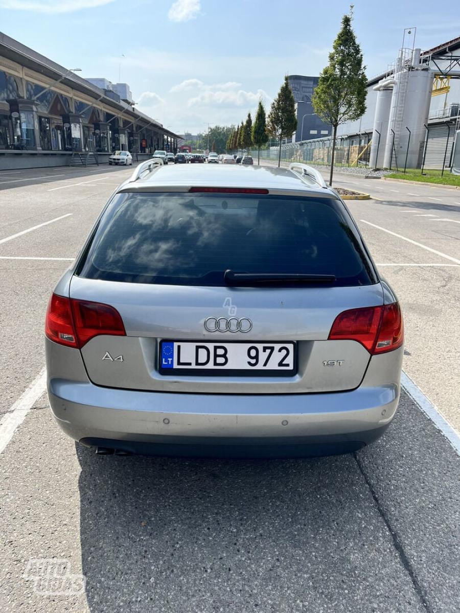 Pelēks Audi A4 2007 Kauņa, ar dzinēja tilpumu 1.90 L un nobraukumu 288 tūkst. km par 1500 €, foto 5 vietnē AUTOMOTO.COM.LV