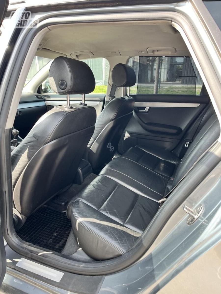 Pelēks Audi A4 2007 Kauņa, ar dzinēja tilpumu 1.90 L un nobraukumu 288 tūkst. km par 1500 €, foto 9 vietnē AUTOMOTO.COM.LV