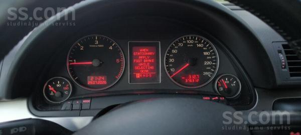 Grey Audi A4 2007 in Riga, with an engine capacity of 2.00 L and mileage of 376 thousand km for 2500 €, photo 4 on AUTOMOTO.COM.LV