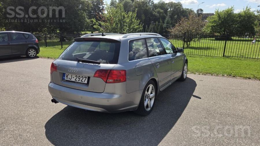 Grey Audi A4 2007 in Valmiera, with an engine capacity of 2.00 L and mileage of 407 thousand km for 3500 €, photo 3 on AUTOMOTO.COM.LV