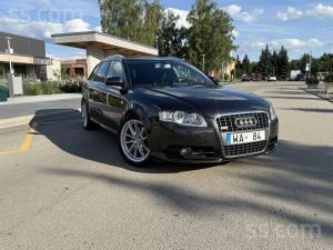 Grey Audi A4 2007 in Riga, with an engine capacity of 2.00 L and mileage of 353 thousand km for 3750 €, photo  on AUTOMOTO.COM.LV