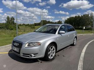Grey Audi A4 2007 in Vilnius, with an engine capacity of 1.99 L and mileage of 384 thousand km for 2900 €, photo  on AUTOMOTO.COM.LV