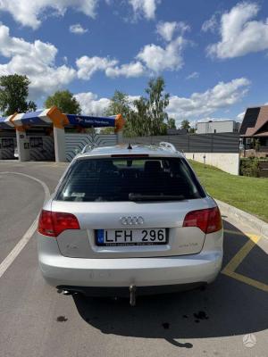 Grey Audi A4 2007 in Vilnius, with an engine capacity of 1.99 L and mileage of 384 thousand km for 2900 €, photo 5 on AUTOMOTO.COM.LV