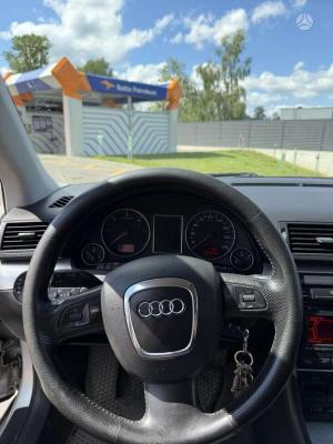 Grey Audi A4 2007 in Vilnius, with an engine capacity of 1.99 L and mileage of 384 thousand km for 2900 €, photo 17 on AUTOMOTO.COM.LV