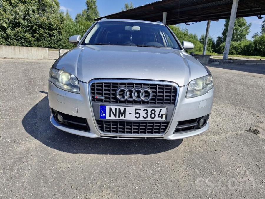 Pelēks Audi A4 2007 Ventspils, ar dzinēja tilpumu 1.90 L un nobraukumu 271 tūkst. km par 2500 €, foto 1 vietnē AUTOMOTO.COM.LV