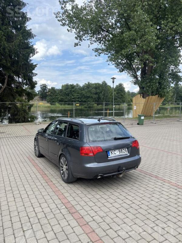 Grey Audi A4 2007 in Riga, with an engine capacity of 3.00 L and mileage of 440 thousand km for 3150 €, photo 6 on AUTOMOTO.COM.LV