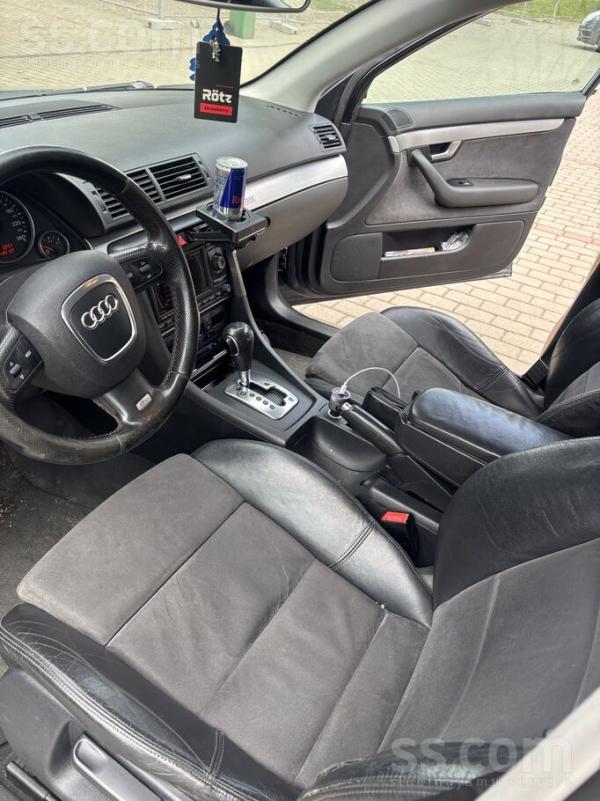 Grey Audi A4 2007 in Riga, with an engine capacity of 3.00 L and mileage of 440 thousand km for 3150 €, photo 8 on AUTOMOTO.COM.LV