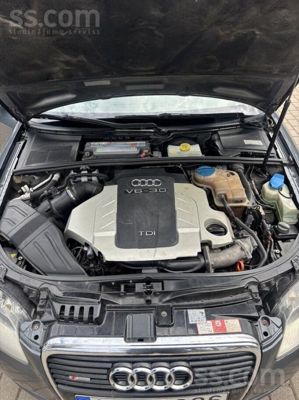 Grey Audi A4 2007 in Riga, with an engine capacity of 3.00 L and mileage of 440 thousand km for 3150 €, photo 9 on AUTOMOTO.COM.LV