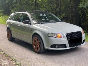 Pelēks Audi A4 2007 Kaišiadorys, ar dzinēja tilpumu 2.00 L un nobraukumu 430 tūkst. km par 2550 €, foto 4 vietnē AUTOMOTO.COM.LV