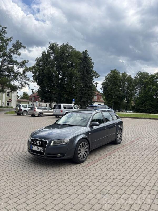 Серый Ауди А4 2007 в Алуксне, объемом двигателя 3.00 л и пробегом 440 тыс. км за 3150 €, фото 1 на AUTOMOTO.COM.LV
