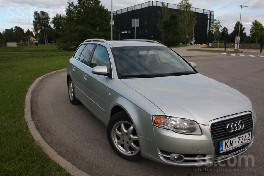Grey Audi A4 2007 in Cesis, with an engine capacity of 2.00 L and mileage of 330 thousand km for 3500 €, photo 1 on AUTOMOTO.COM.LV