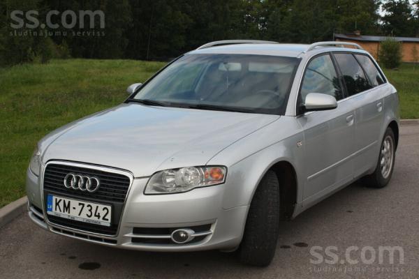 Серый Ауди А4 2007 в Цесис, объемом двигателя 2.00 л и пробегом 330 тыс. км за 3500 €, фото 3 на AUTOMOTO.COM.LV