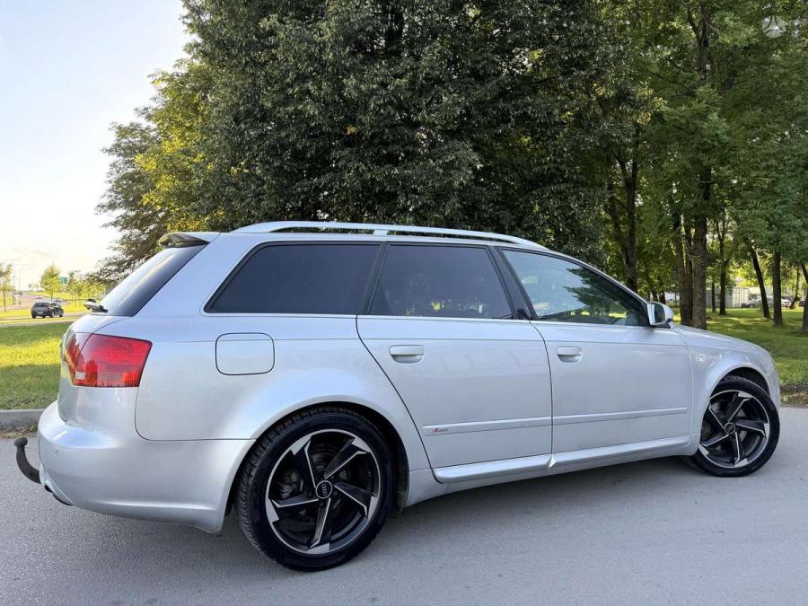 Grey Audi A4 2007 in Kaunas, with an engine capacity of 1.99 L and mileage of 324 thousand km for 3800 €, photo 6 on AUTOMOTO.COM.LV