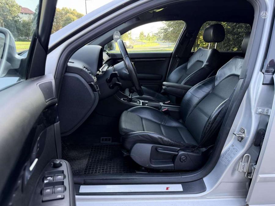 Grey Audi A4 2007 in Kaunas, with an engine capacity of 1.99 L and mileage of 324 thousand km for 3800 €, photo 16 on AUTOMOTO.COM.LV