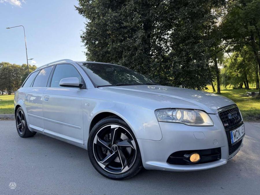 Grey Audi A4 2007 in Kaunas, with an engine capacity of 1.99 L and mileage of 324 thousand km for 3800 €, photo 23 on AUTOMOTO.COM.LV