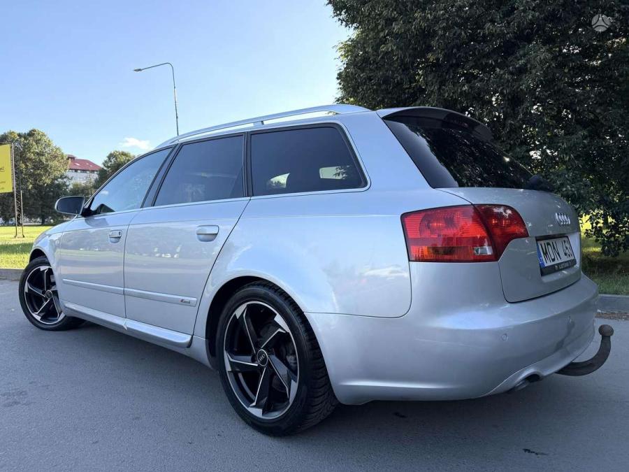 Grey Audi A4 2007 in Kaunas, with an engine capacity of 1.99 L and mileage of 324 thousand km for 3800 €, photo 24 on AUTOMOTO.COM.LV