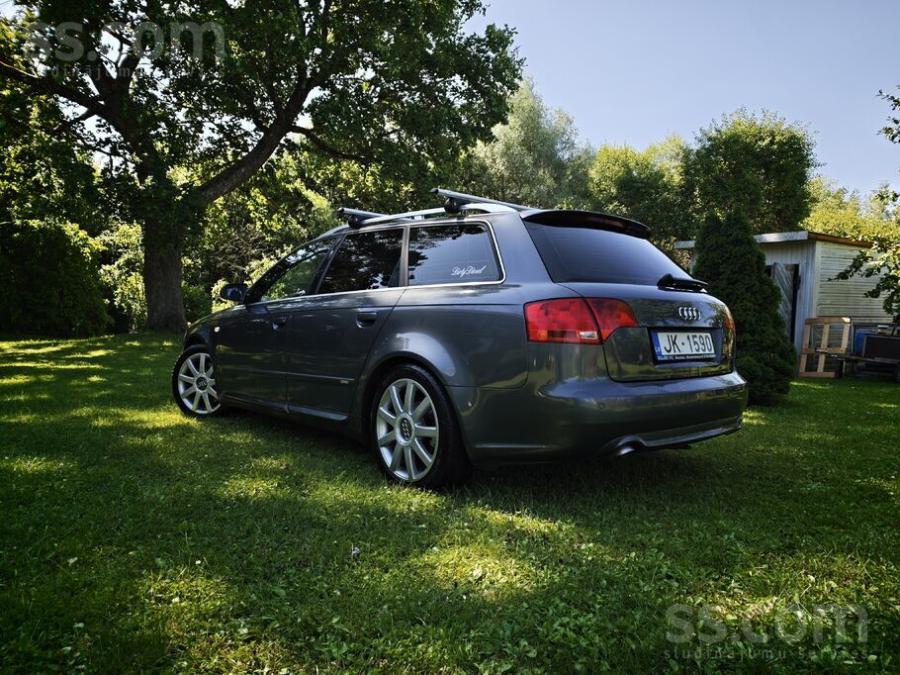 Pelēks Audi A4 2007 Rīga, ar dzinēja tilpumu 2.00 L un nobraukumu 370 tūkst. km par 3100 €, foto 4 vietnē AUTOMOTO.COM.LV