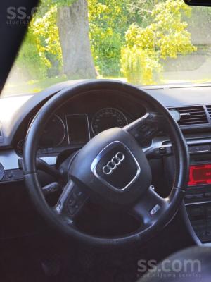 Pelēks Audi A4 2007 Rīga, ar dzinēja tilpumu 2.00 L un nobraukumu 370 tūkst. km par 3100 €, foto 6 vietnē AUTOMOTO.COM.LV