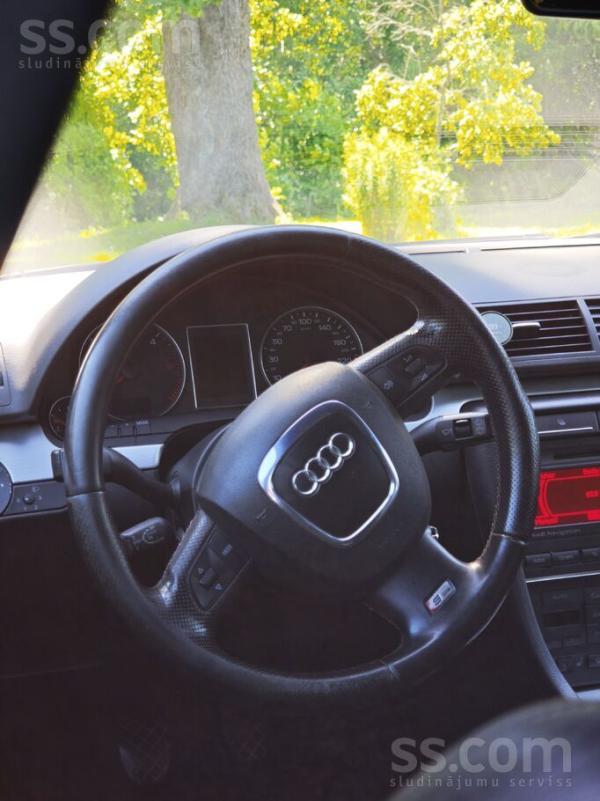 Grey Audi A4 2007 in Riga, with an engine capacity of 2.00 L and mileage of 370 thousand km for 3100 €, photo 5 on AUTOMOTO.COM.LV