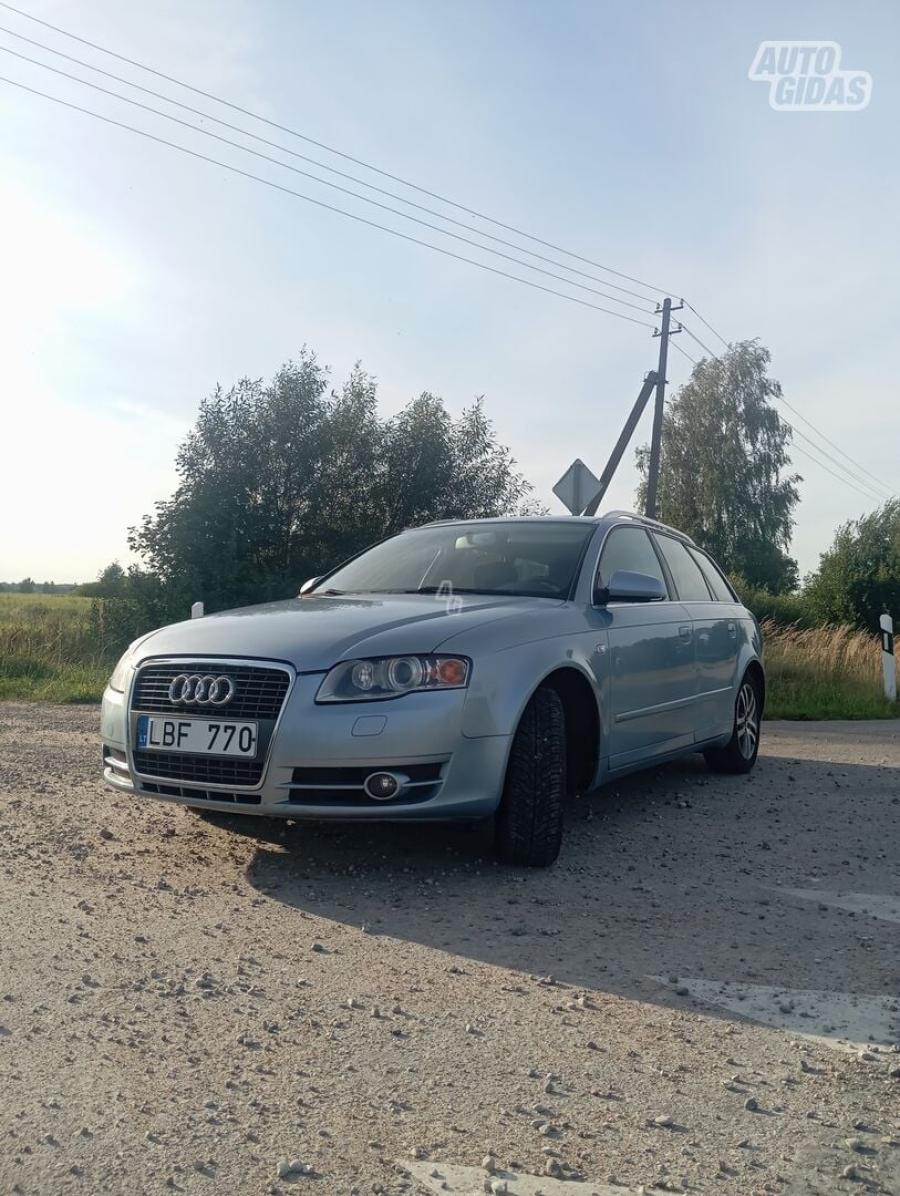 Grey Audi A4 2007 in Kazlu Ruda, with an engine capacity of 2.00 L and mileage of 310 thousand km for 1699 €, photo 6 on AUTOMOTO.COM.LV