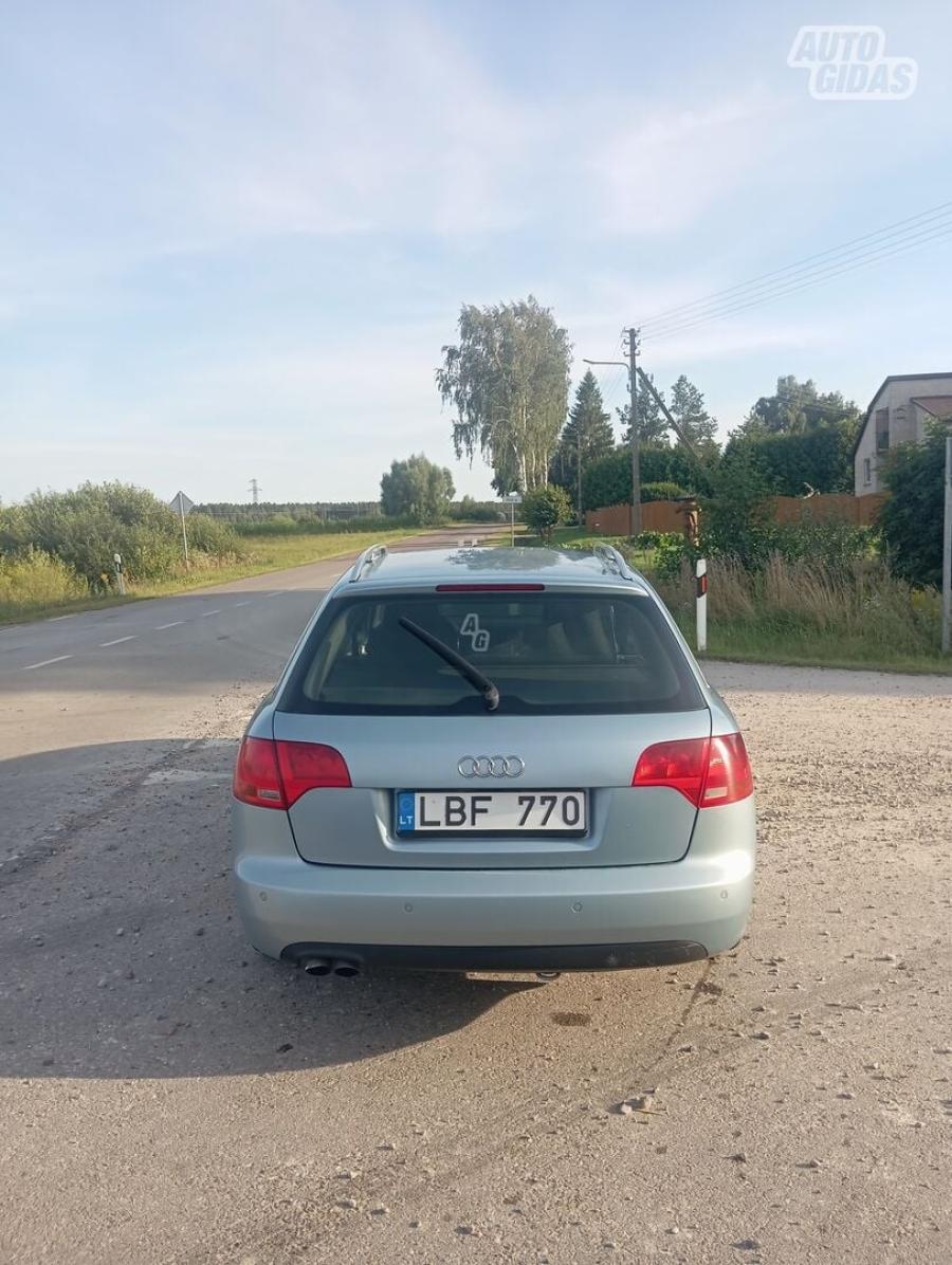 Grey Audi A4 2007 in Kazlu Ruda, with an engine capacity of 2.00 L and mileage of 310 thousand km for 1699 €, photo 7 on AUTOMOTO.COM.LV