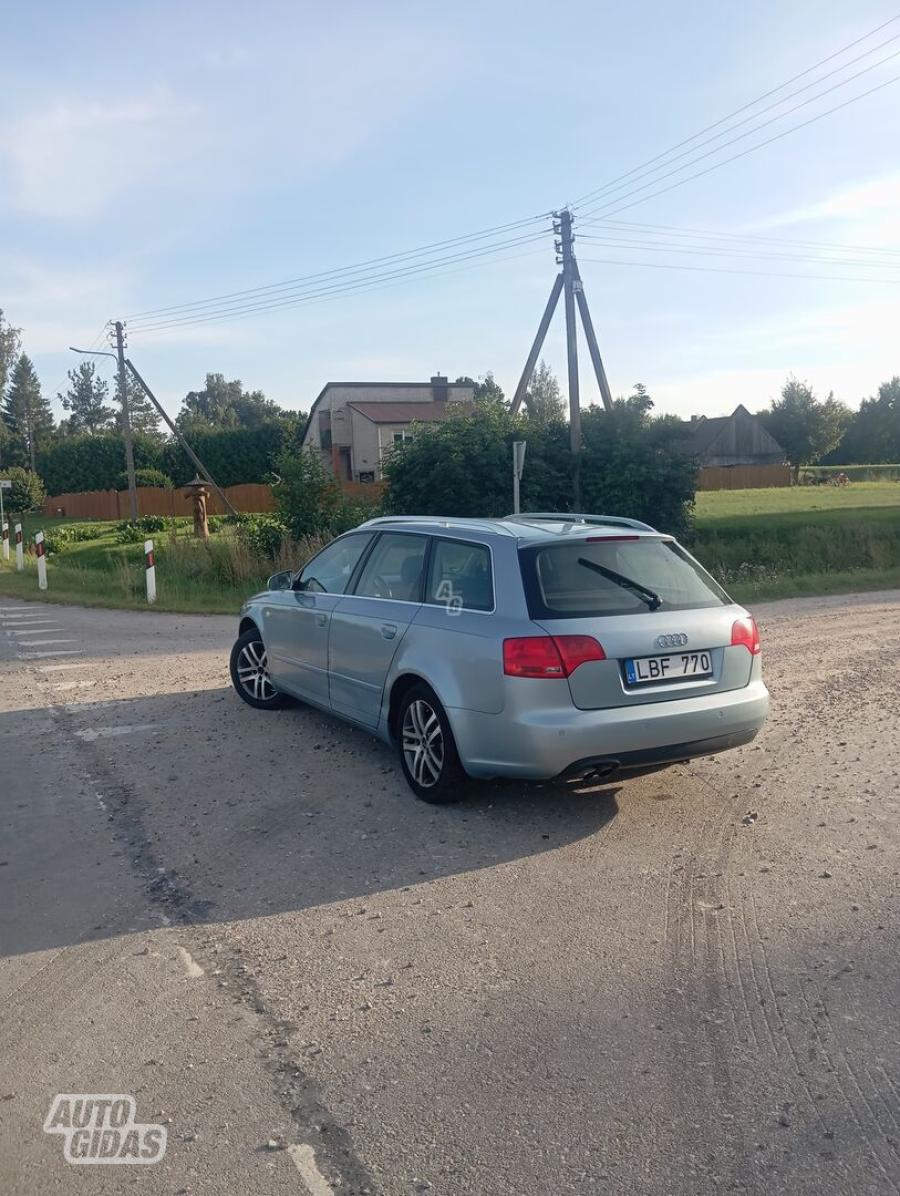 Grey Audi A4 2007 in Kazlu Ruda, with an engine capacity of 2.00 L and mileage of 310 thousand km for 1699 €, photo 8 on AUTOMOTO.COM.LV