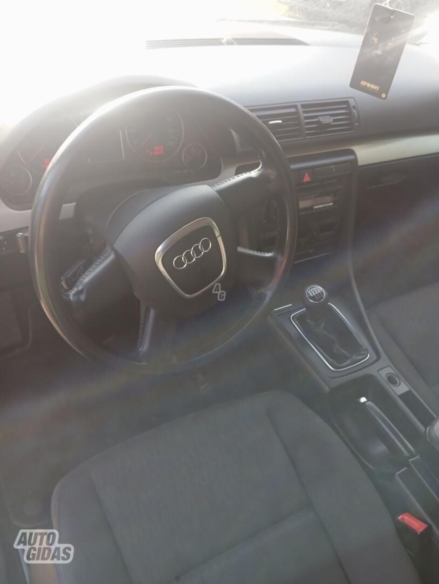 Grey Audi A4 2007 in Kazlu Ruda, with an engine capacity of 2.00 L and mileage of 310 thousand km for 1699 €, photo 26 on AUTOMOTO.COM.LV