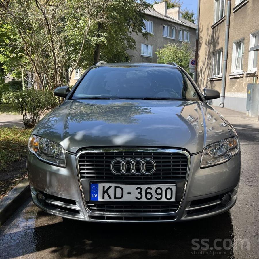 Grey Audi A4 2007 in Daugavpils, with an engine capacity of 2.00 L and mileage of 520 thousand km for 800 €, photo 3 on AUTOMOTO.COM.LV