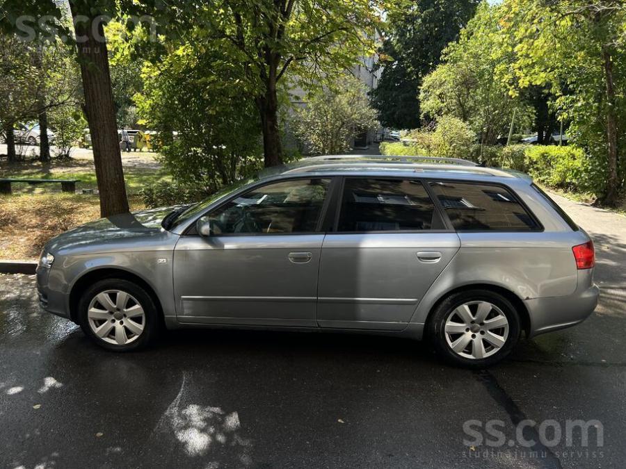 Grey Audi A4 2007 in Daugavpils, with an engine capacity of 2.00 L and mileage of 520 thousand km for 800 €, photo 5 on AUTOMOTO.COM.LV