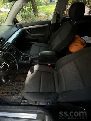 Grey Audi A4 2007 in Daugavpils, with an engine capacity of 2.00 L and mileage of 520 thousand km for 800 €, photo 10 on AUTOMOTO.COM.LV