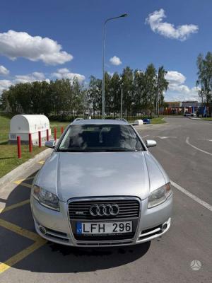 Grey Audi A4 2007 in Vilnius, with an engine capacity of 1.99 L and mileage of 374 thousand km for 2650 €, photo 3 on AUTOMOTO.COM.LV