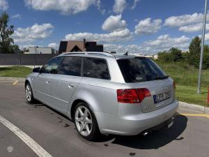 Grey Audi A4 2007 in Vilnius, with an engine capacity of 1.99 L and mileage of 374 thousand km for 2650 €, photo 6 on AUTOMOTO.COM.LV