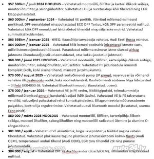 Серый Ауди А4 2007 в Таллин, объемом двигателя 2.00 л и пробегом 385 тыс. км за 3499 €, фото 28 на AUTOMOTO.COM.LV