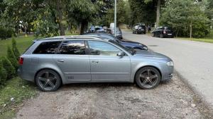 Pelēks Audi A4 2007 Kauņa, ar dzinēja tilpumu 1.97 L un nobraukumu 330 tūkst. km par 1050 €, foto 4 vietnē AUTOMOTO.COM.LV