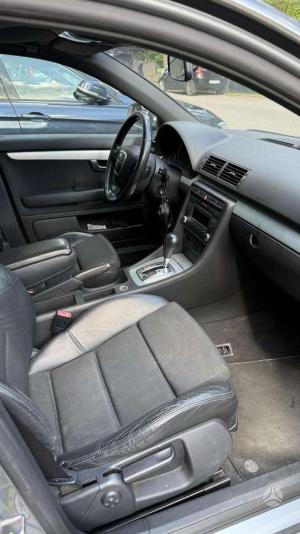 Pelēks Audi A4 2007 Kauņa, ar dzinēja tilpumu 1.97 L un nobraukumu 330 tūkst. km par 1050 €, foto 8 vietnē AUTOMOTO.COM.LV