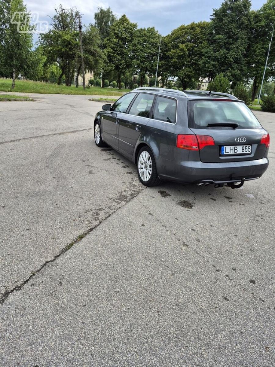 Pelēks Audi A4 2007 Akmenė, ar dzinēja tilpumu 2.00 L un nobraukumu 295 tūkst. km par 1900 €, foto 4 vietnē AUTOMOTO.COM.LV