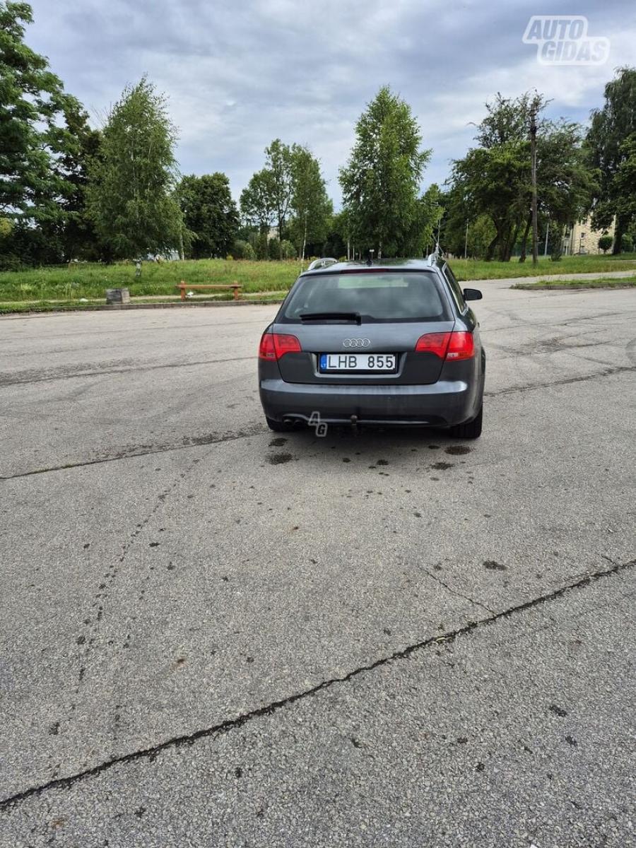 Pelēks Audi A4 2007 Akmenė, ar dzinēja tilpumu 2.00 L un nobraukumu 295 tūkst. km par 1900 €, foto 5 vietnē AUTOMOTO.COM.LV