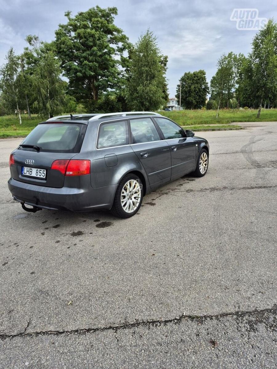 Pelēks Audi A4 2007 Akmenė, ar dzinēja tilpumu 2.00 L un nobraukumu 295 tūkst. km par 1900 €, foto 6 vietnē AUTOMOTO.COM.LV