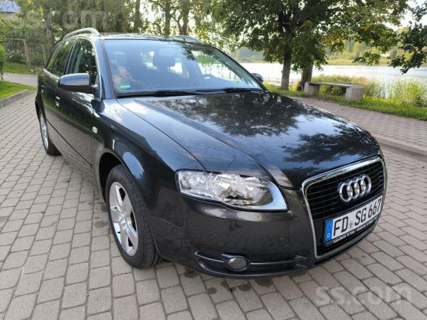 Grey Audi A4 2007 in Ludza, with an engine capacity of 2.00 L and mileage of 235 thousand km for 3790 €, photo 1 on AUTOMOTO.COM.LV