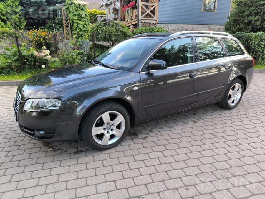 Grey Audi A4 2007 in Ludza, with an engine capacity of 2.00 L and mileage of 235 thousand km for 3790 €, photo 5 on AUTOMOTO.COM.LV