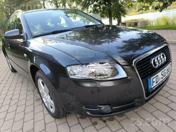 Grey Audi A4 2007 in Ludza, with an engine capacity of 2.00 L and mileage of 235 thousand km for 3790 €, photo 6 on AUTOMOTO.COM.LV