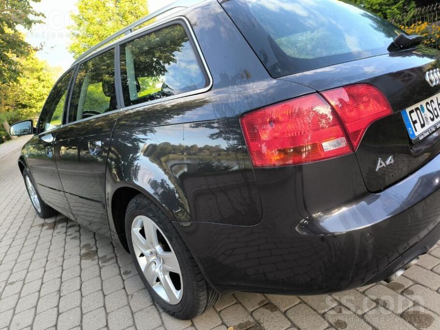 Grey Audi A4 2007 in Ludza, with an engine capacity of 2.00 L and mileage of 235 thousand km for 3790 €, photo 13 on AUTOMOTO.COM.LV