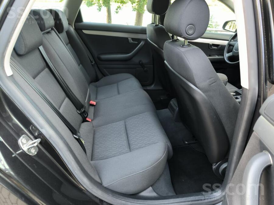 Grey Audi A4 2007 in Ludza, with an engine capacity of 2.00 L and mileage of 235 thousand km for 3790 €, photo 19 on AUTOMOTO.COM.LV