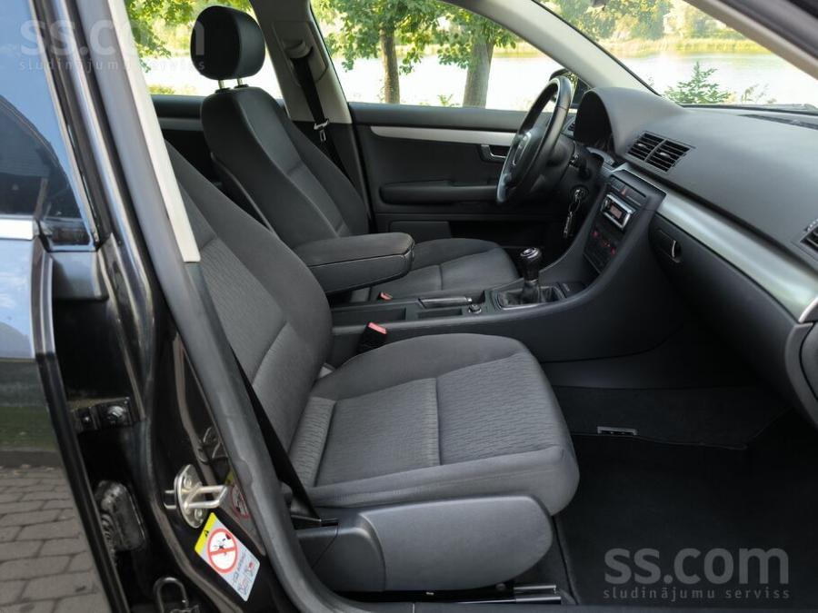 Grey Audi A4 2007 in Ludza, with an engine capacity of 2.00 L and mileage of 235 thousand km for 3790 €, photo 21 on AUTOMOTO.COM.LV