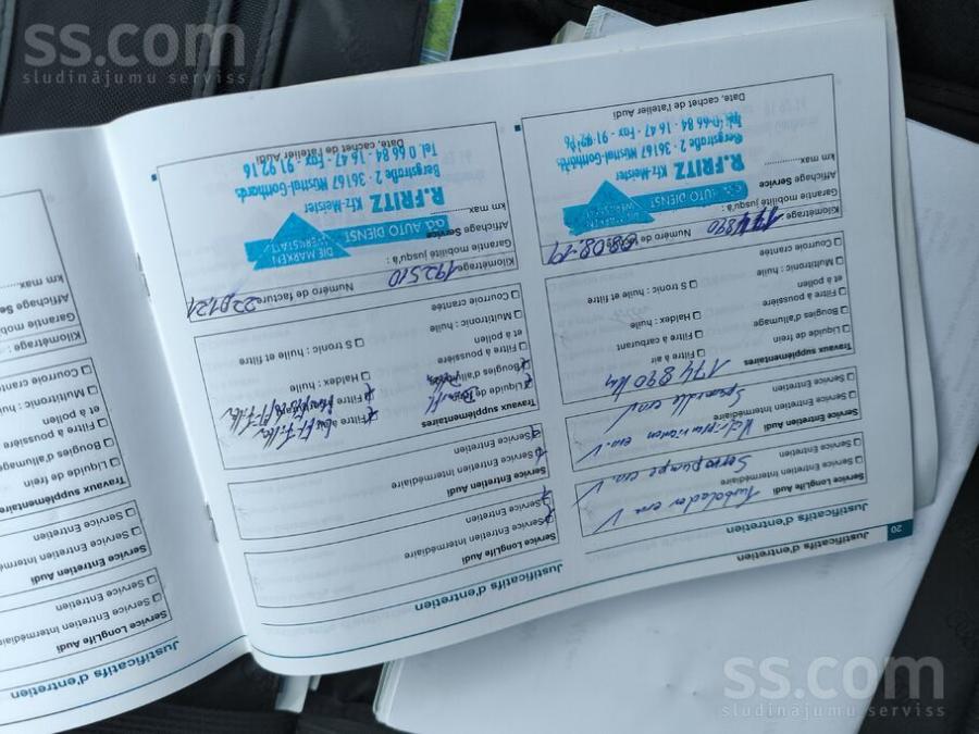 Grey Audi A4 2007 in Ludza, with an engine capacity of 2.00 L and mileage of 235 thousand km for 3790 €, photo 23 on AUTOMOTO.COM.LV