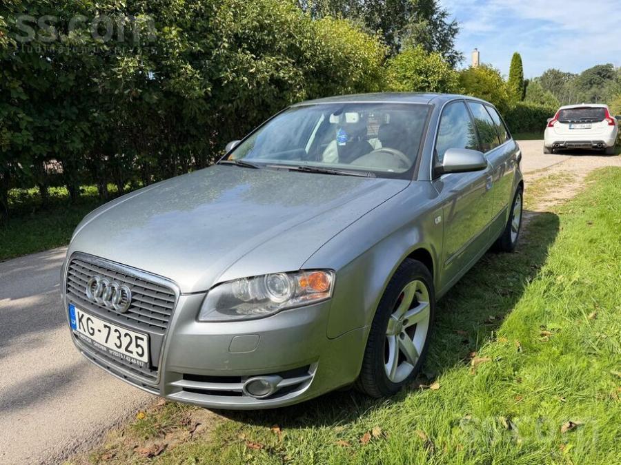 Grey Audi A4 2007 in Tukums, with an engine capacity of 2.00 L and mileage of 285 thousand km for 1990 €, photo 1 on AUTOMOTO.COM.LV