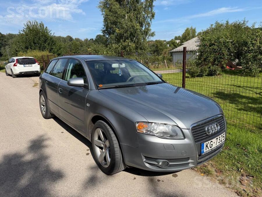 Grey Audi A4 2007 in Tukums, with an engine capacity of 2.00 L and mileage of 285 thousand km for 1990 €, photo 3 on AUTOMOTO.COM.LV
