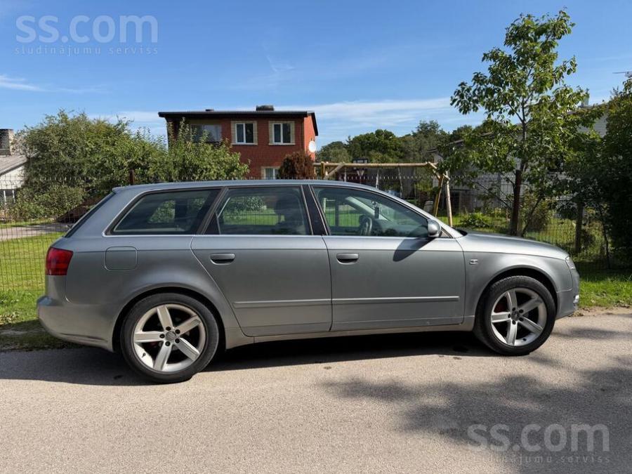 Grey Audi A4 2007 in Tukums, with an engine capacity of 2.00 L and mileage of 285 thousand km for 1990 €, photo 6 on AUTOMOTO.COM.LV