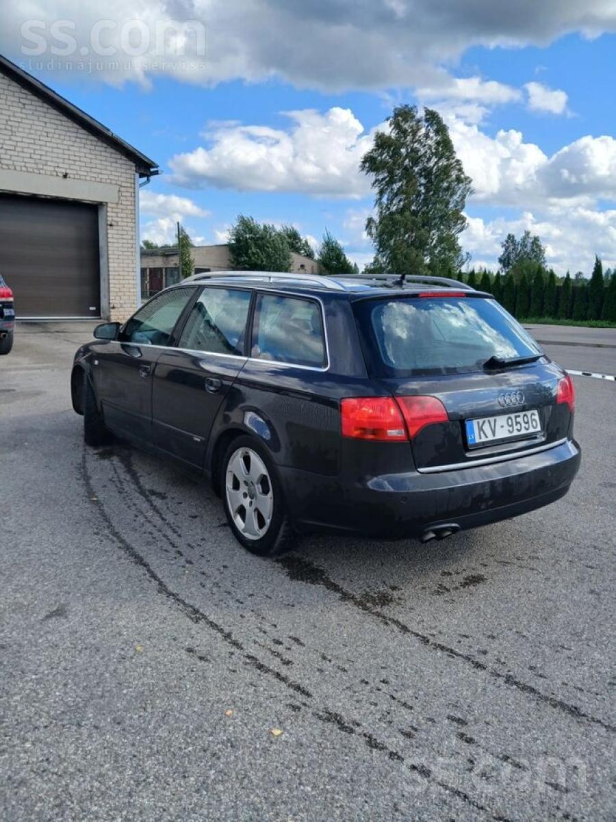 Grey Audi A4 2007 in Preili, with an engine capacity of 2.00 L and mileage of 342 thousand km for 2950 €, photo 4 on AUTOMOTO.COM.LV